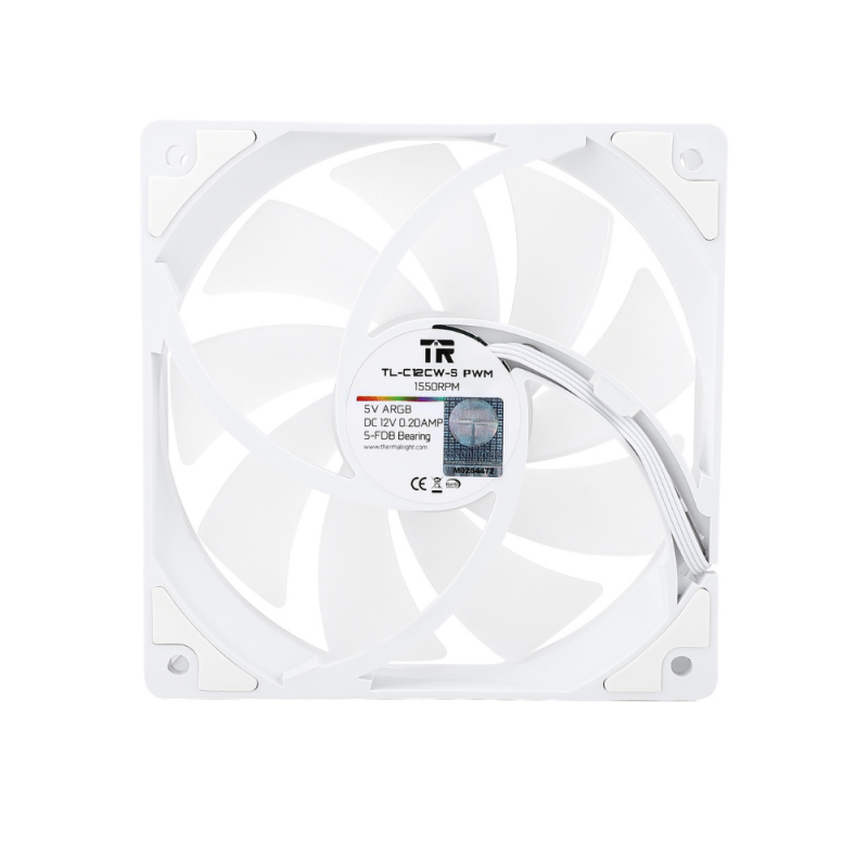 Ventiladores Thermalright TL-C12CW-S X3 Blanco (Pack 3 ) - RS Tech