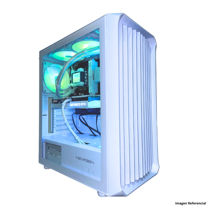 PC GAMER Blanco RTX 4060 EX White, AMD Ryzen 5 7500F, 16GB RAM DDR5 ...